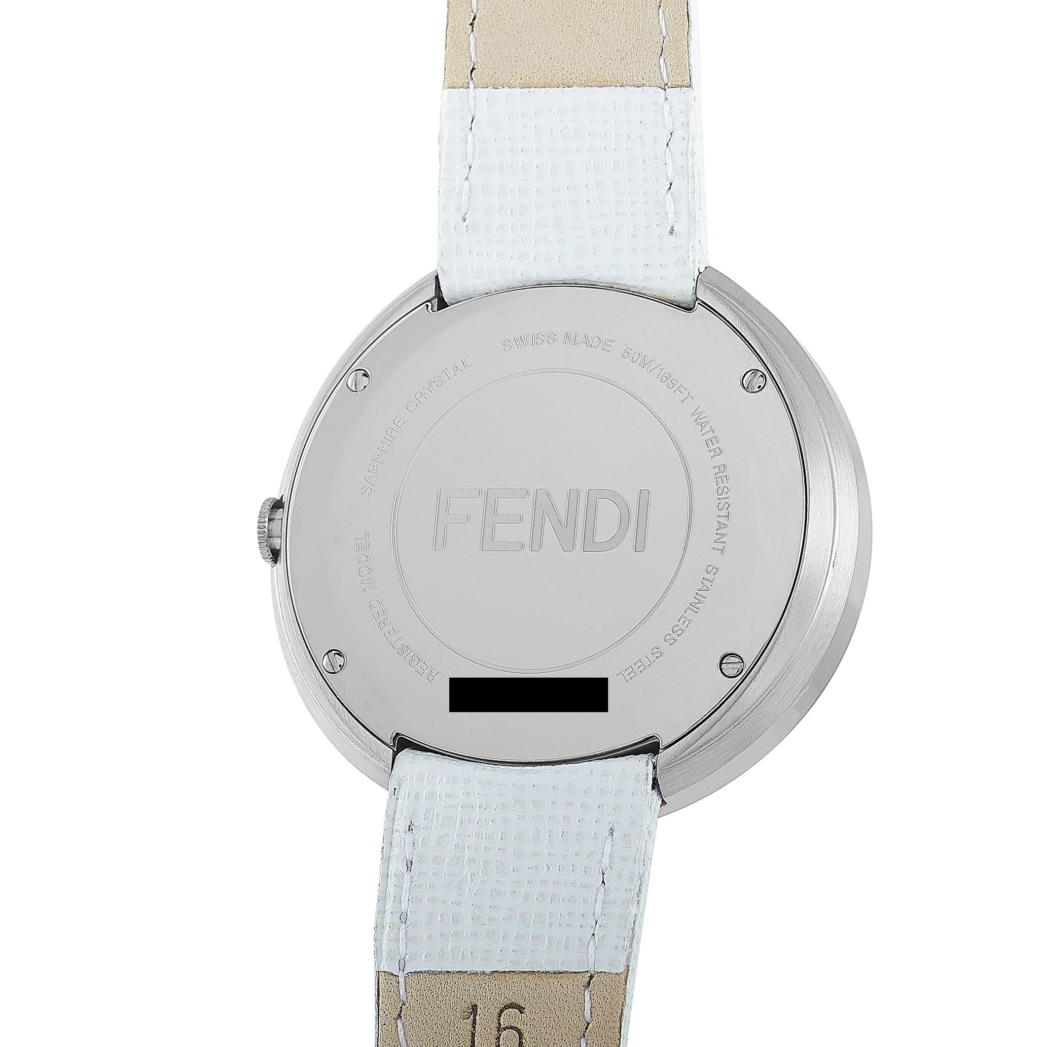 Fendi My Way Stainless Steel Quatz Watch F358034041 For Sale at 1stDibs ...