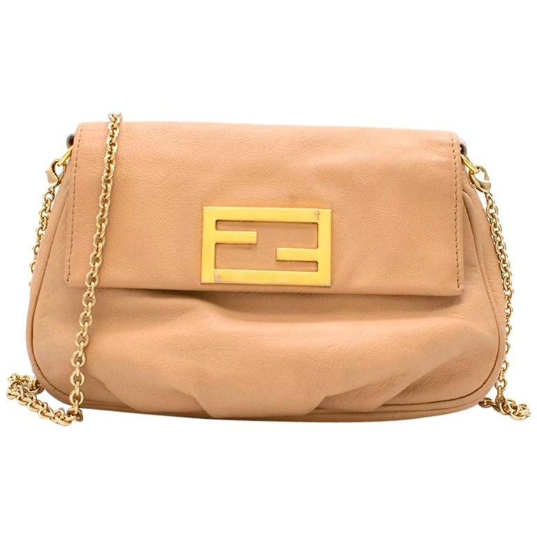 Fendi Nude Mini Pouch Crossbody Bag at 1stDibs | fendi nude bag