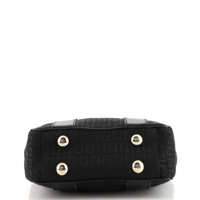 Fendi Open Tote Zucchino Canvas Small For Sale at 1stDibs