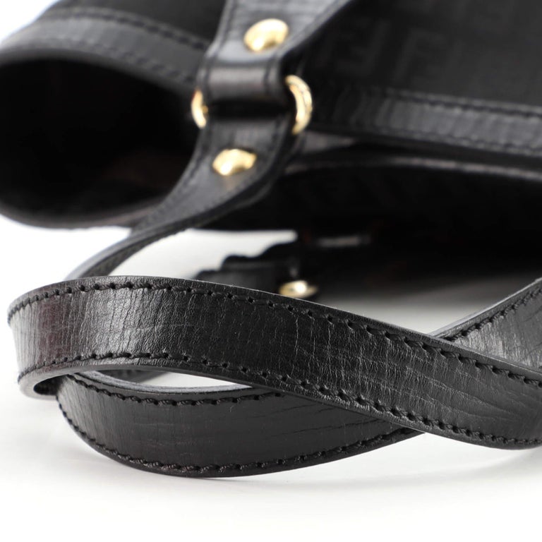 Fendi Open Tote Zucchino Canvas Small For Sale at 1stDibs