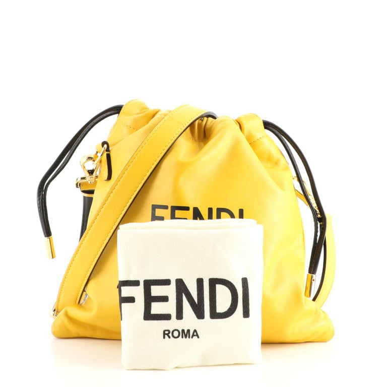 Fendi Pack Pouch Crossbody Bag Leather Mini at 1stDibs