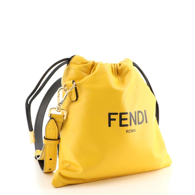Fendi Pack Pouch Crossbody Bag Leather Mini at 1stDibs