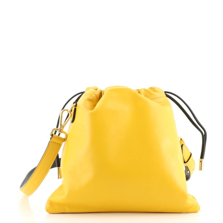 Fendi Pack Pouch Crossbody Bag Leather Mini at 1stDibs