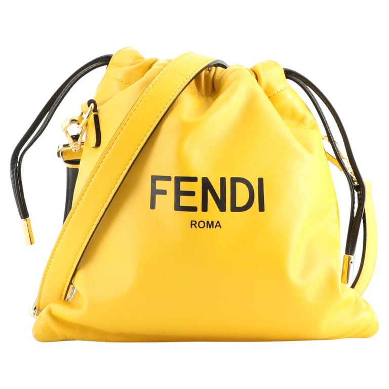 Fendi Pack Pouch Crossbody Bag Leather Mini at 1stDibs