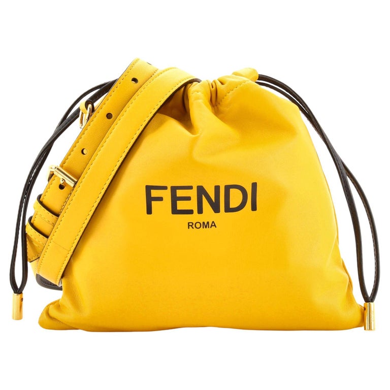 Fendi Pack Pouch Crossbody Bag Leather Small For Sale at 1stDibs