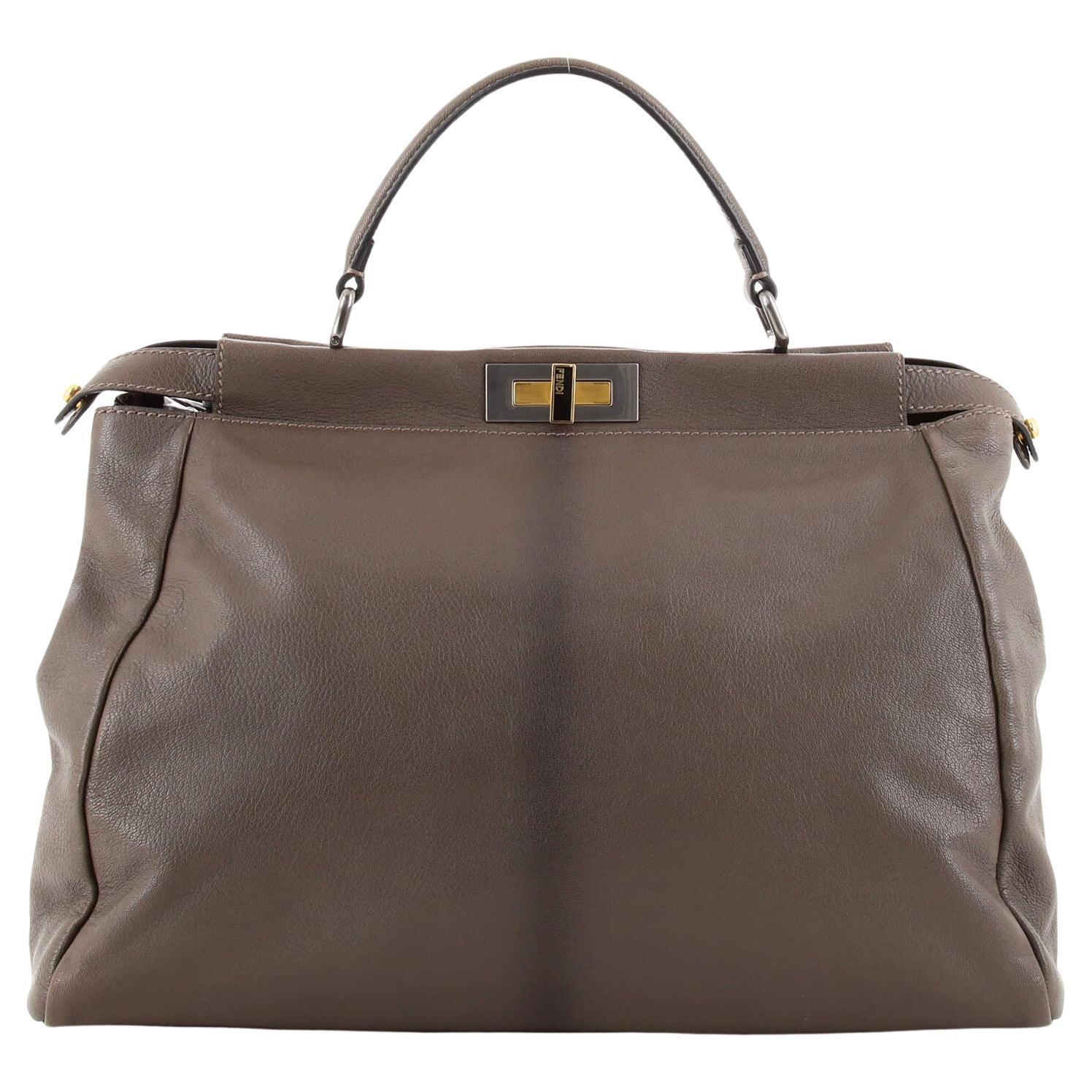 Fendi Peekaboo Bag Ombre Leather Large at 1stDibs