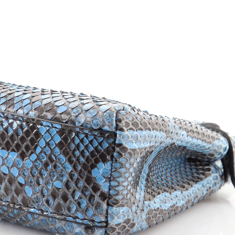Fendi Peekaboo Bag Python Micro at 1stDibs