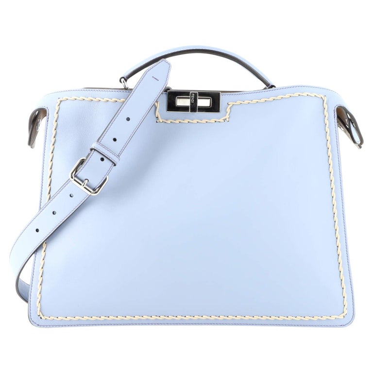 Fendi Peekaboo ISeeU Bag Leather with Stitch Detail Medium For Sale at ...