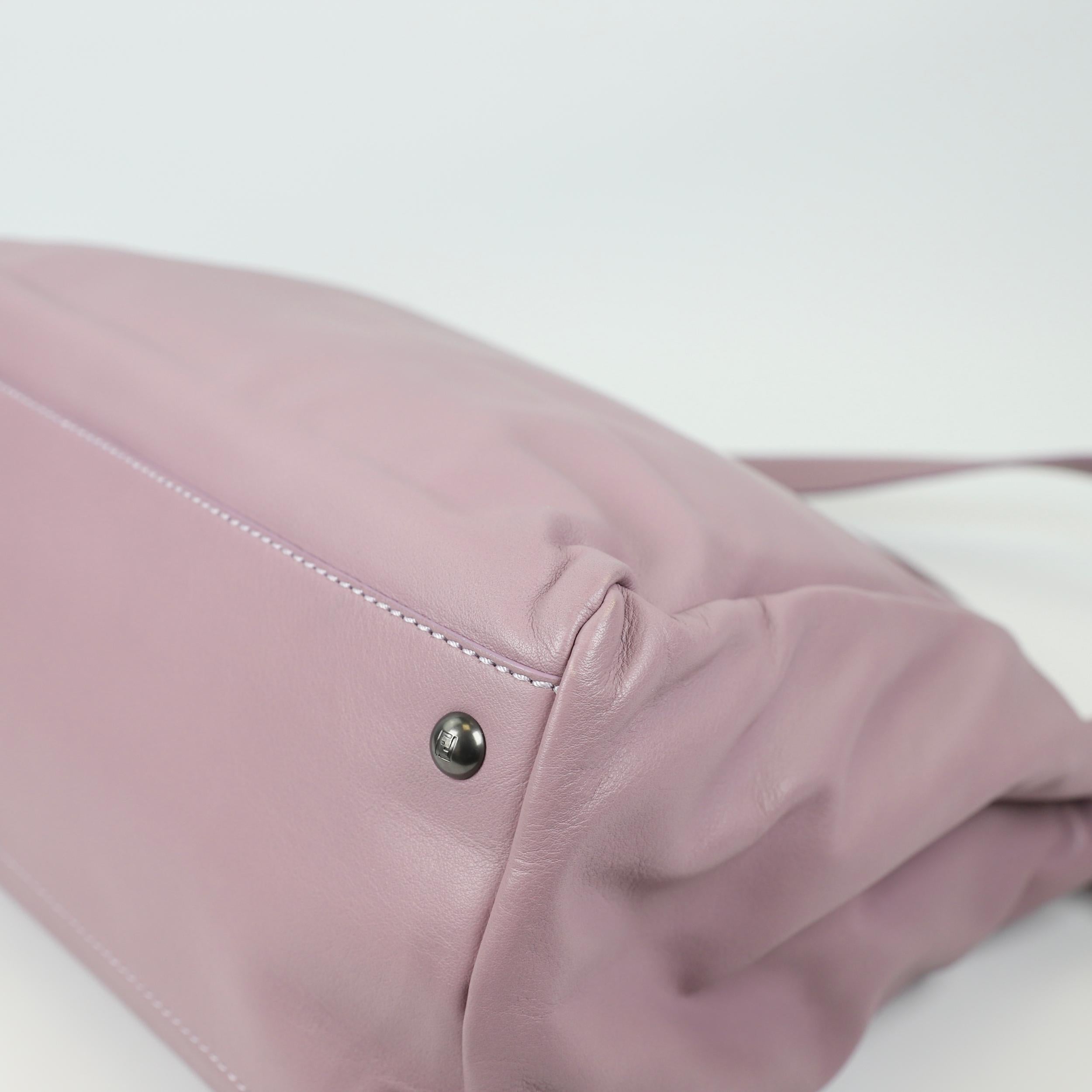 Fendi Peekaboo leather handbag For Sale at 1stDibs
