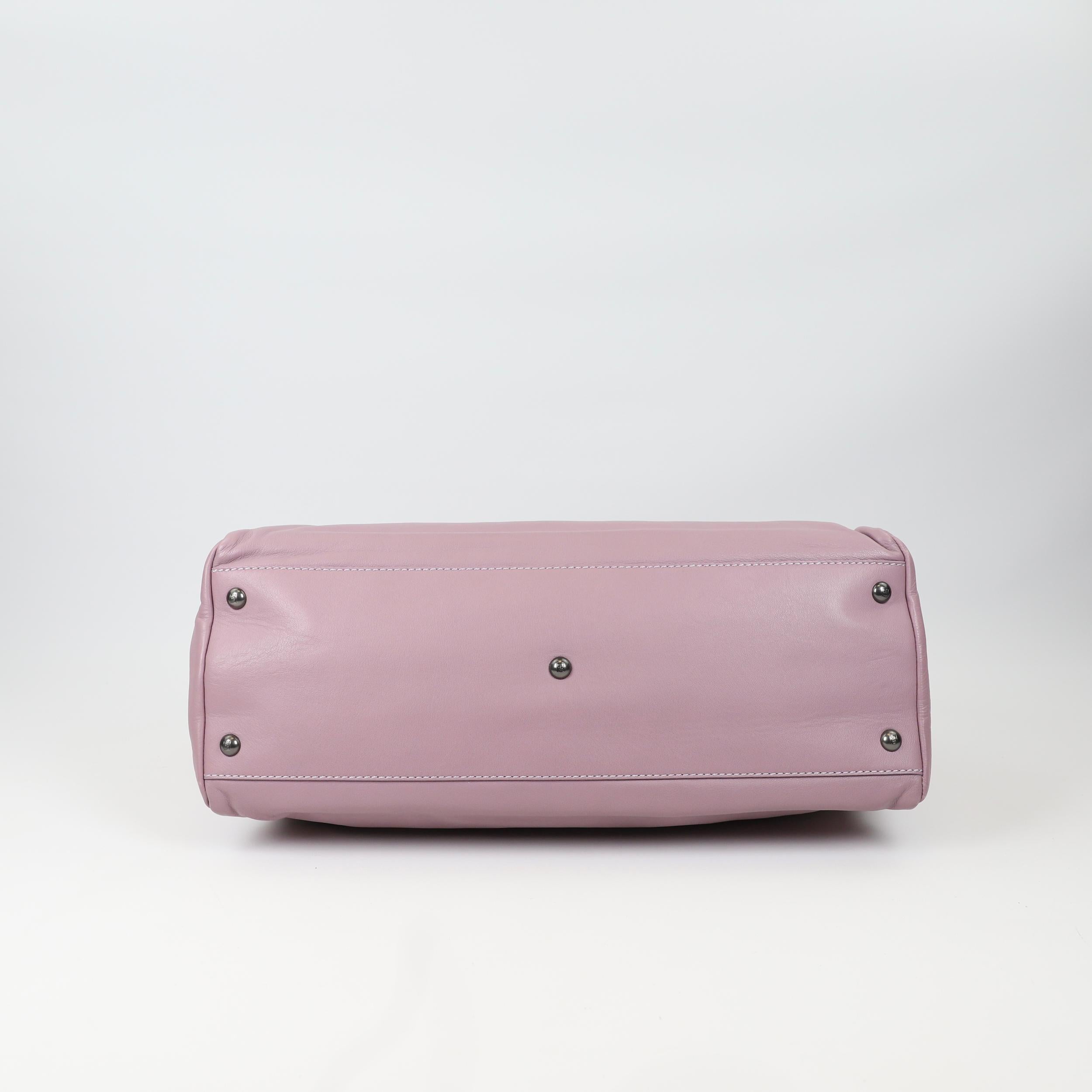 Fendi Peekaboo leather handbag For Sale at 1stDibs
