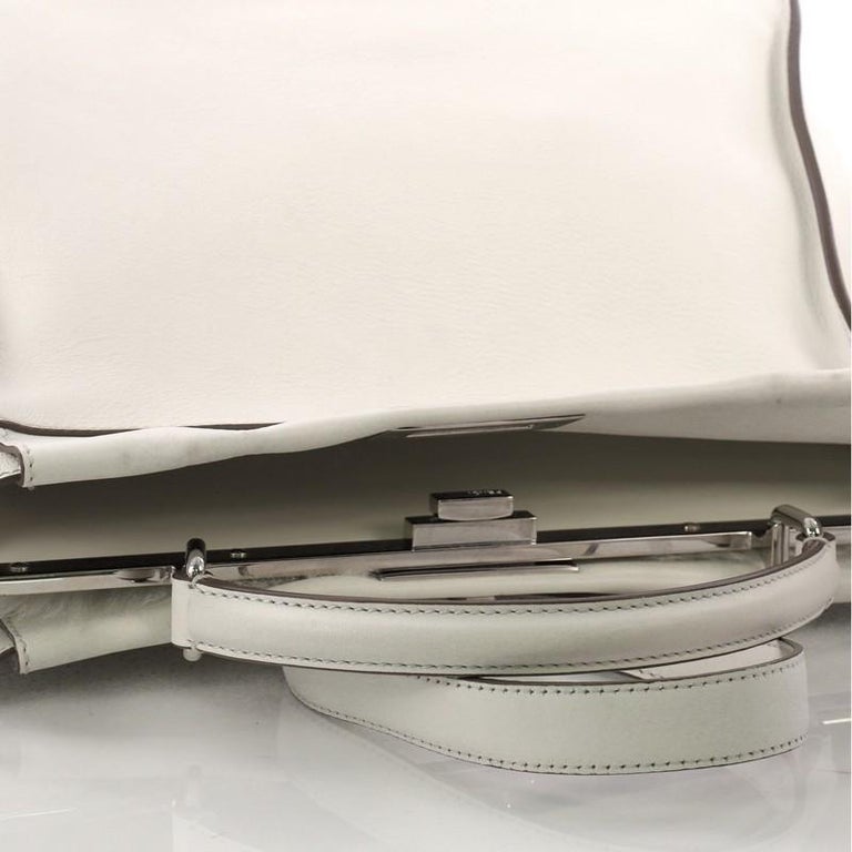 Fendi Peekaboo Monster Handbag Leather with Fur Interior Large at ...