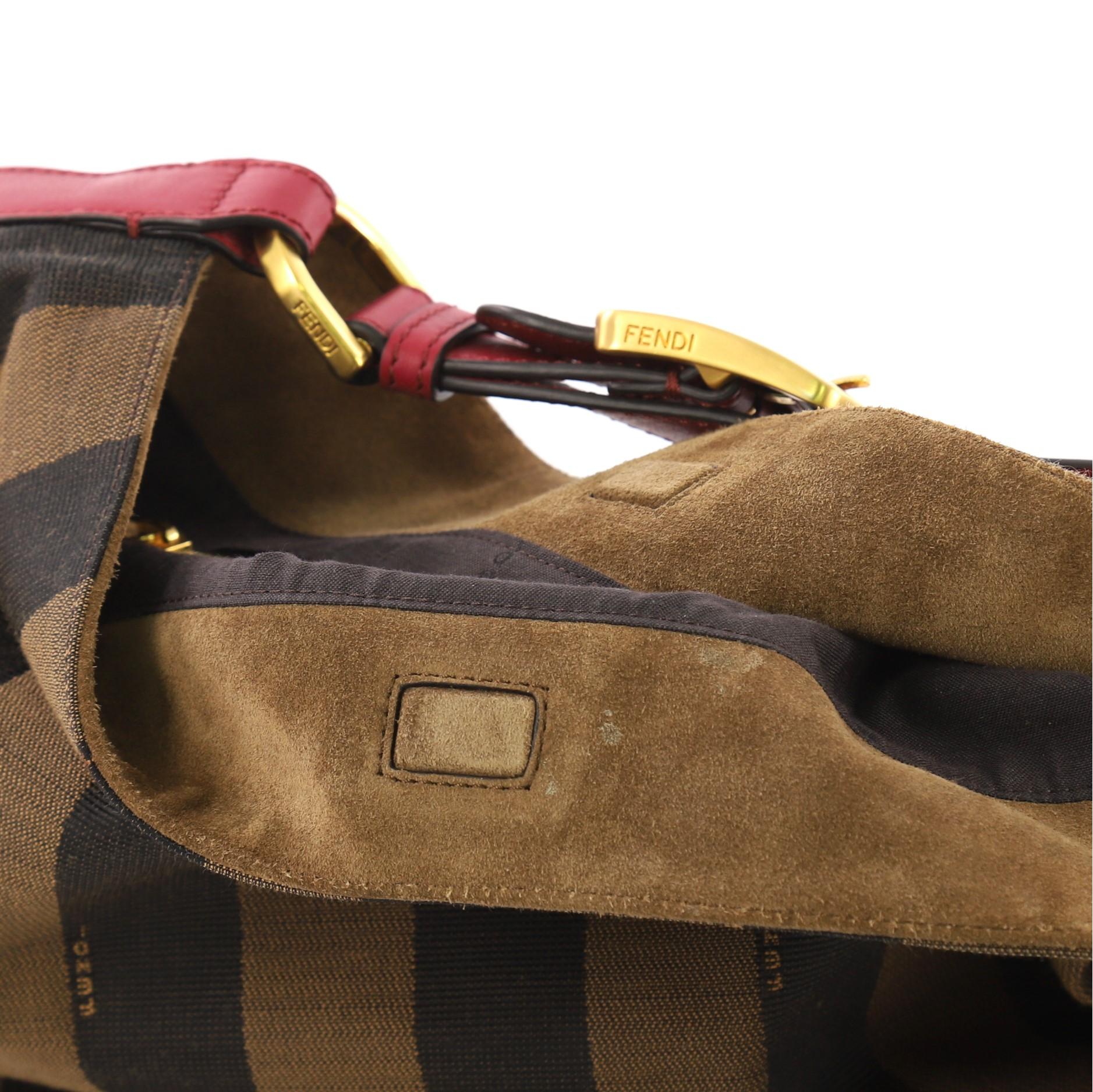 Fendi Pequin Hobo Canvas at 1stDibs | fendi pequin hobo bag