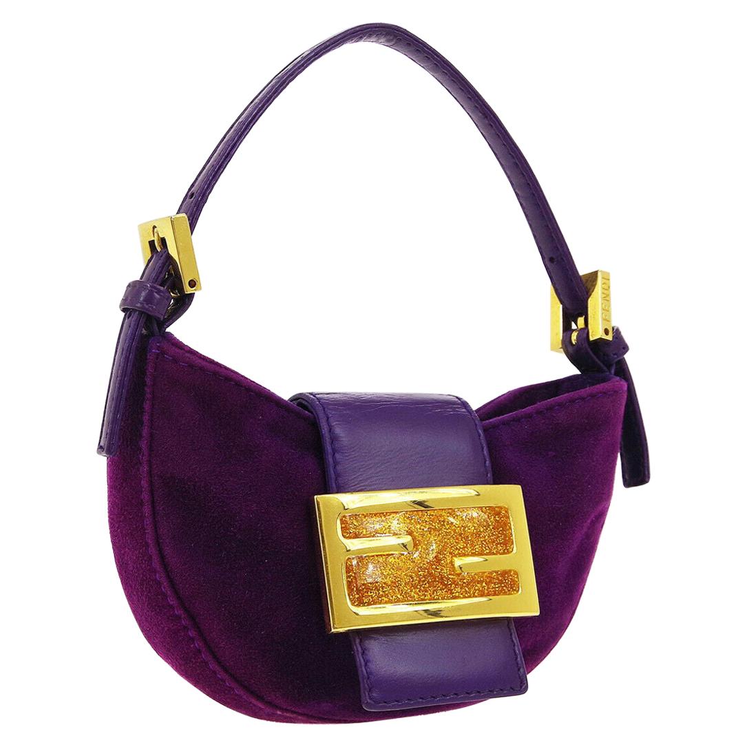 Fendi Vintage Black Leather Gold Hardware Satchel Crossbody Shoulder ...