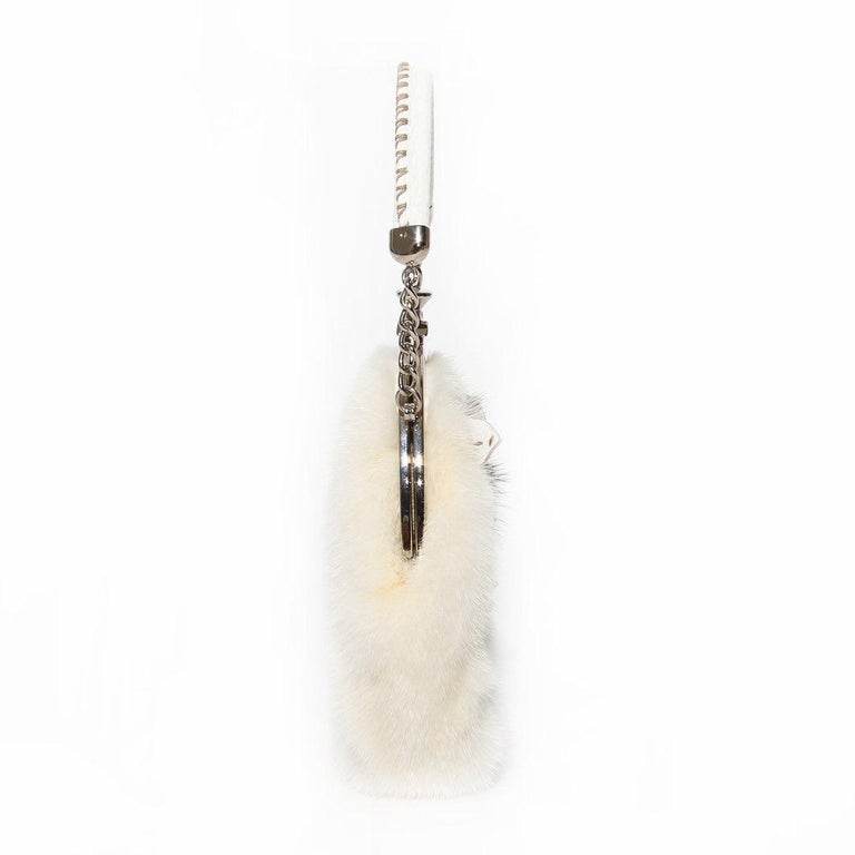 Fendi Rabbit Fur Frame Handbag at 1stDibs