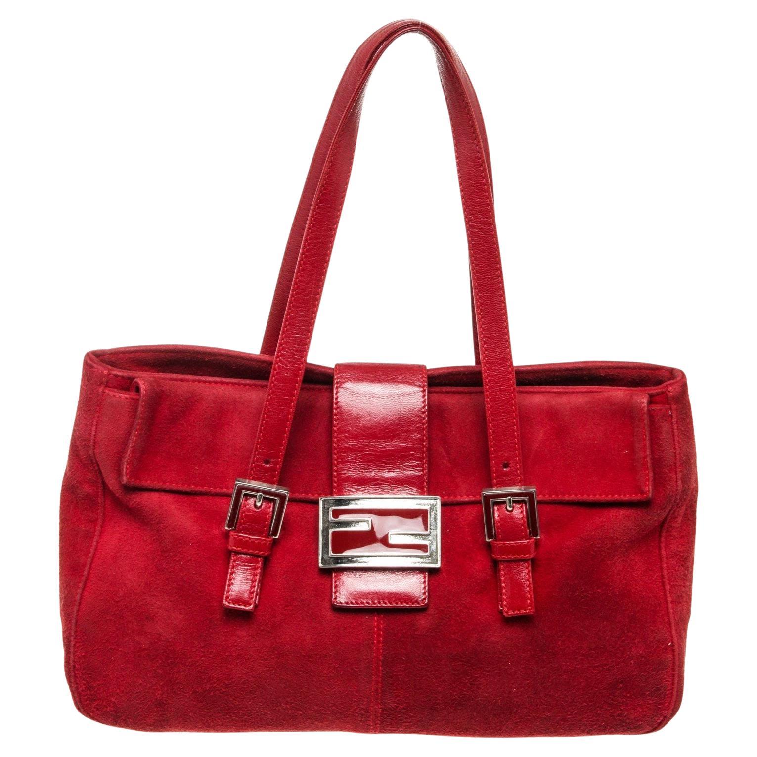 Fendi Kan U Shoulder Bag Leather Small at 1stDibs