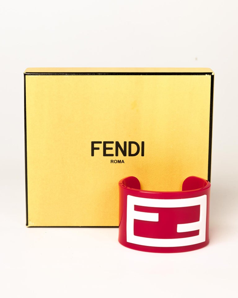 Fendi Resin Cuff For Sale at 1stDibs