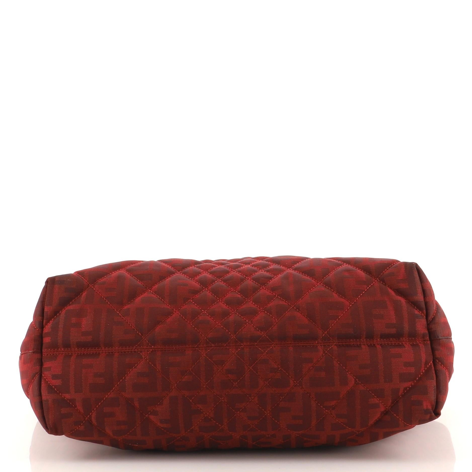 Fendi Roll Tote Quilted Zucca Canvas Large at 1stDibs | fendi large ...