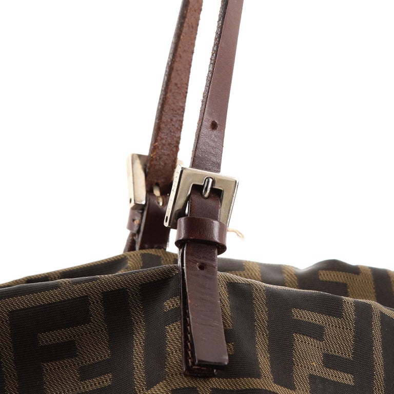 Fendi Roll Tote Zucca Coated Canvas Large at 1stDibs