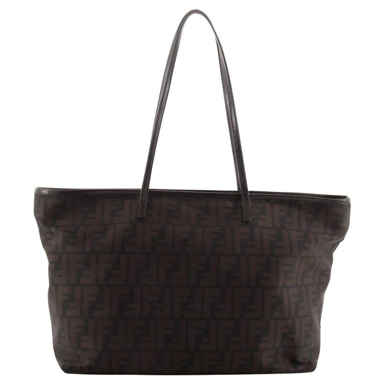 Fendi Roll Tote Zucca Nylon Large at 1stDibs