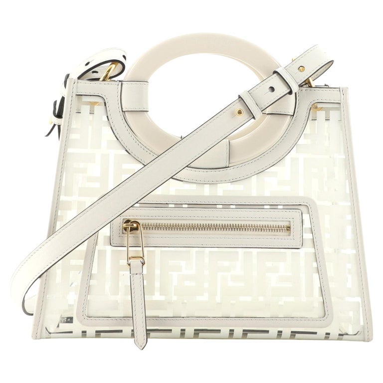 Fendi Runaway Shopper Tote Zucca PU Small at 1stDibs