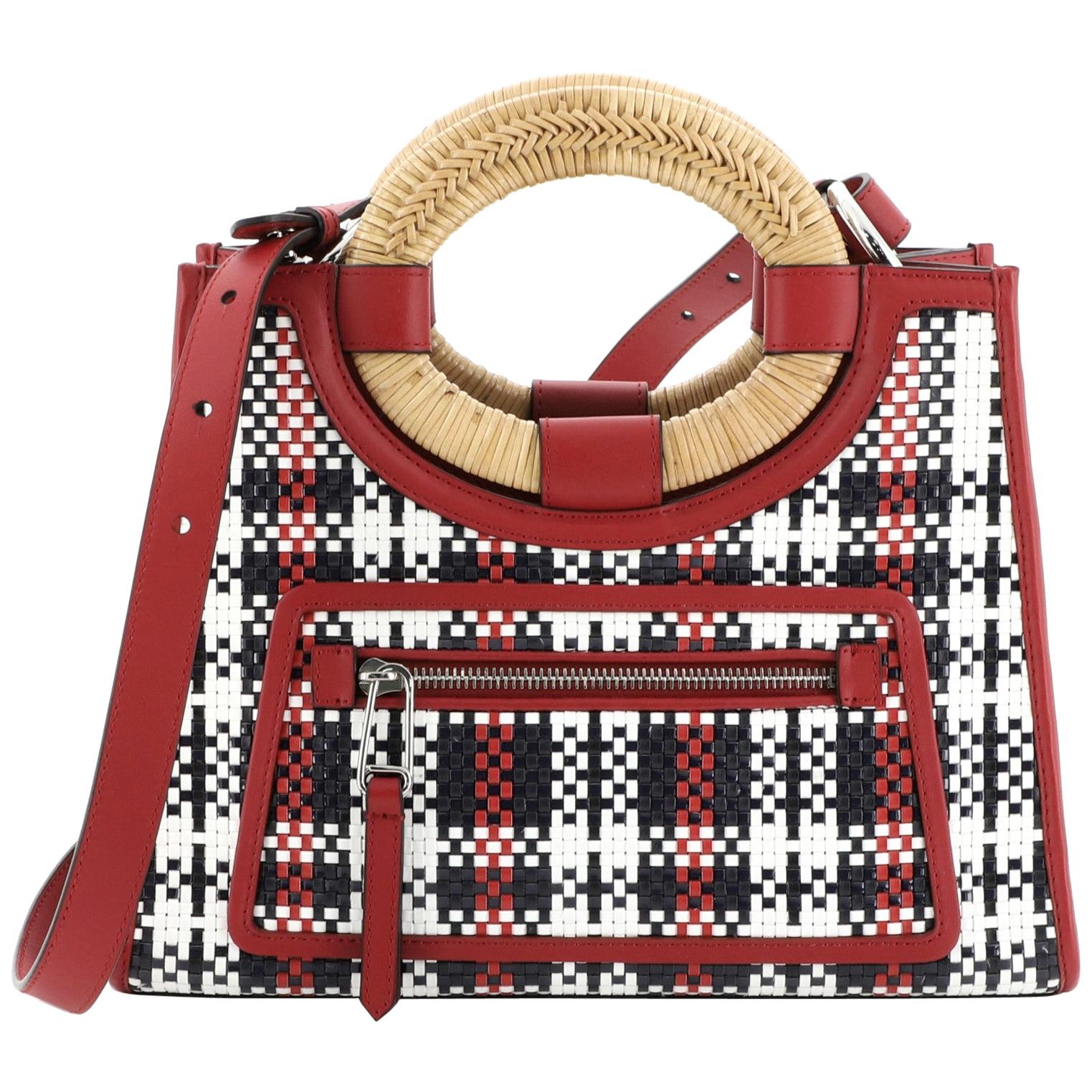 Fendi B. Mix Tote Zucca Coated Canvas Medium at 1stdibs