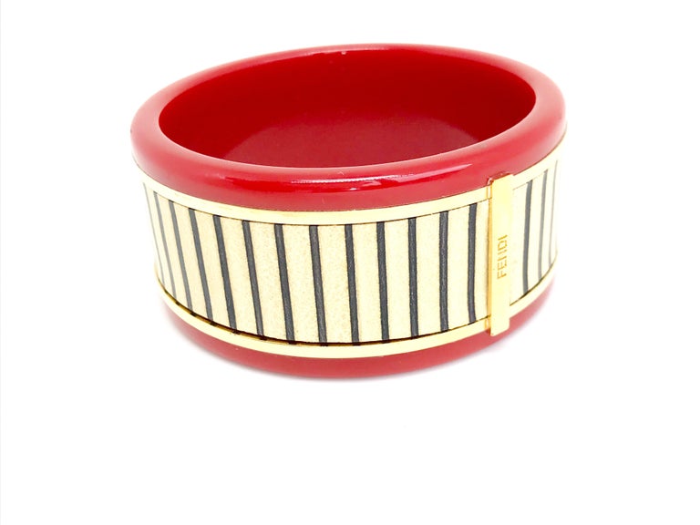 Fendi Runway Bangle Bracelet at 1stDibs