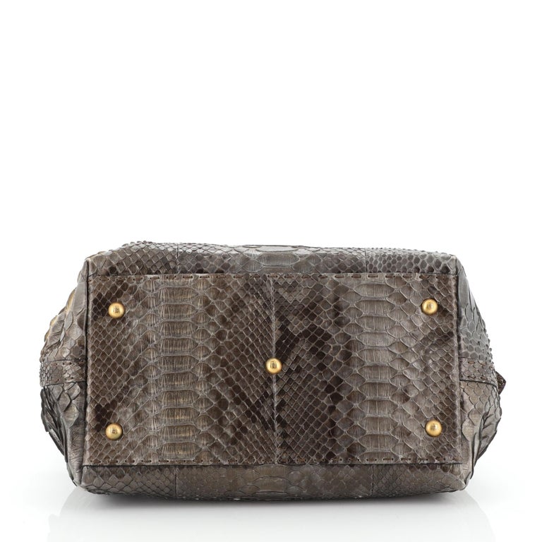 Fendi Selleria Frame Doctor Bag Python Small at 1stDibs | fendi selleria bag, fendi selleria bag ...