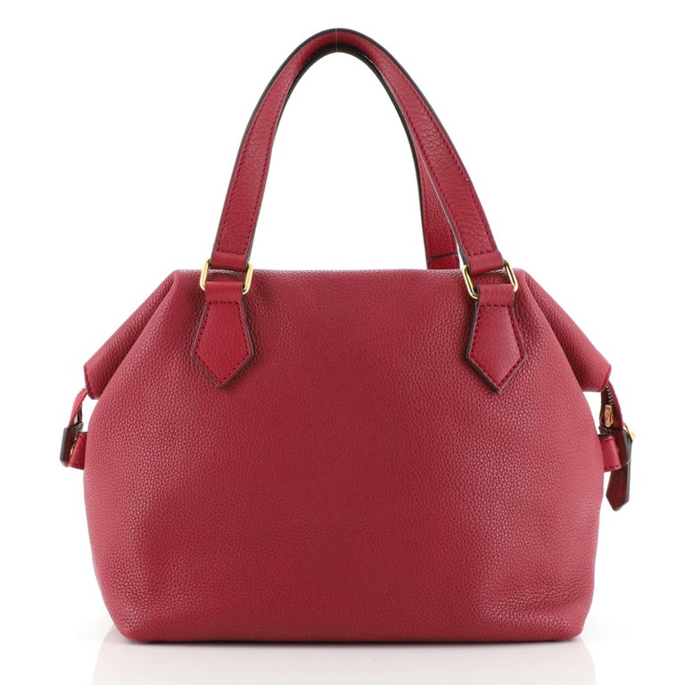 Fendi Soft Boston Bag Leather Small at 1stDibs