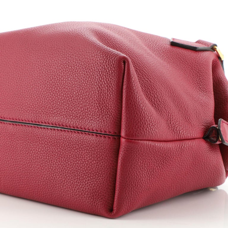 Fendi Soft Boston Bag Leather Small at 1stDibs