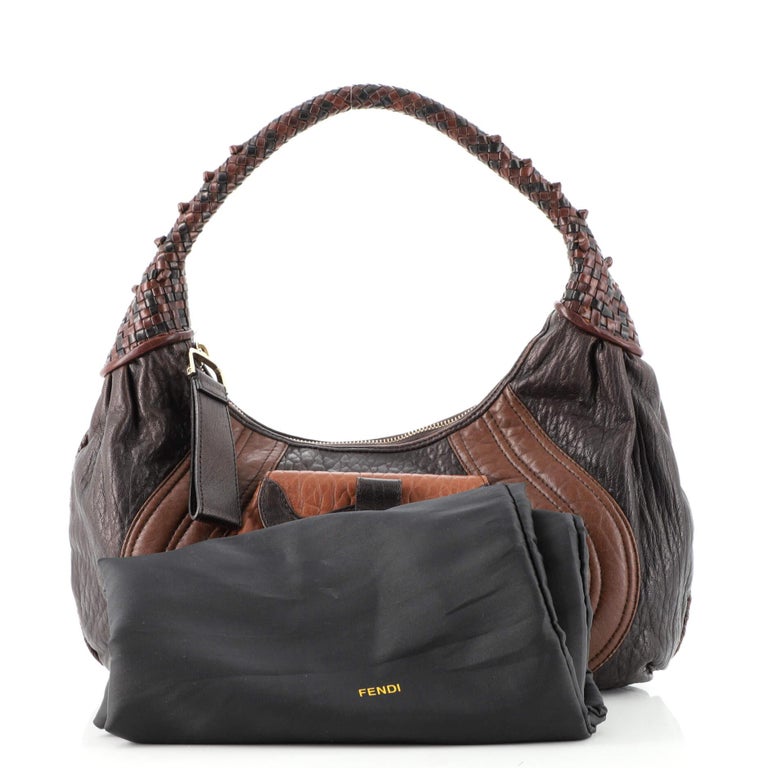 Fendi Spy Hobo Leather Mini For Sale at 1stDibs