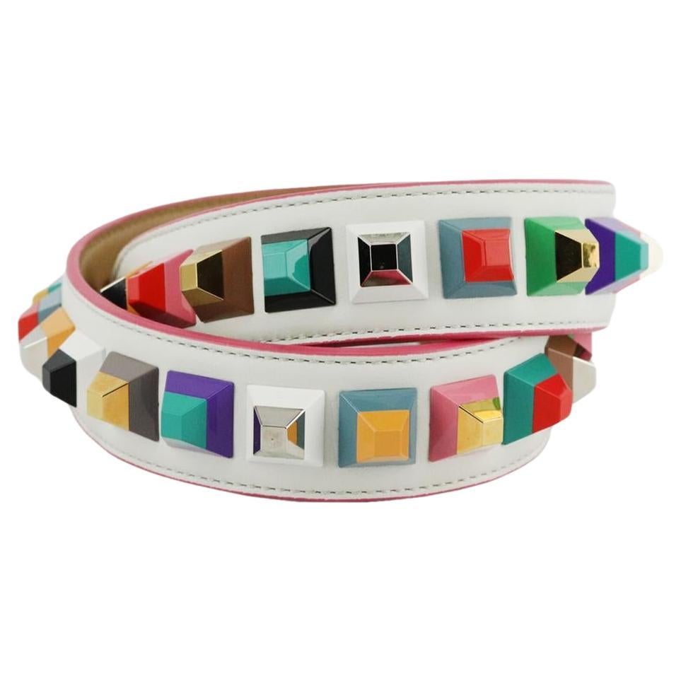 Fendi Strap You Leather and Chain Bag Strap at 1stDibs | fendi chain strap