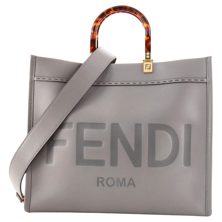 Fendi Sunshine Shopper Tote Leather Medium at 1stDibs