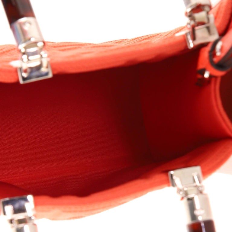 Fendi Sunshine Shopper Tote Zucca Technical Mesh Mini For Sale at 1stDibs