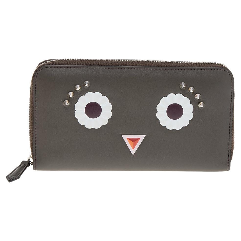 Fendi Grey Fun Fair Wallet on Chain Bag For Sale at 1stDibs | funfair ...