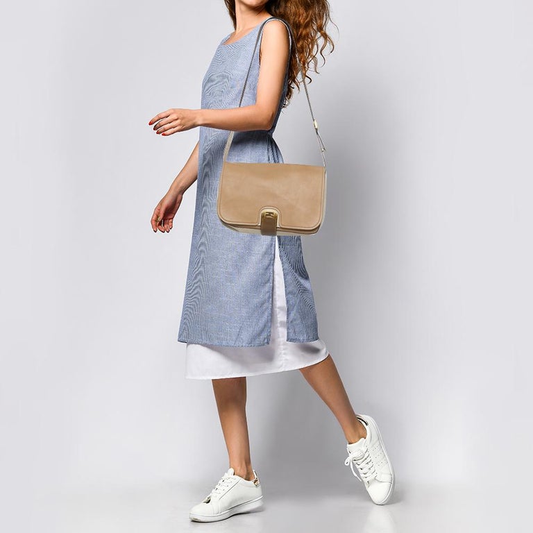 Fendi Tri Color Leather Chameleon Crossbody Bag at 1stDibs