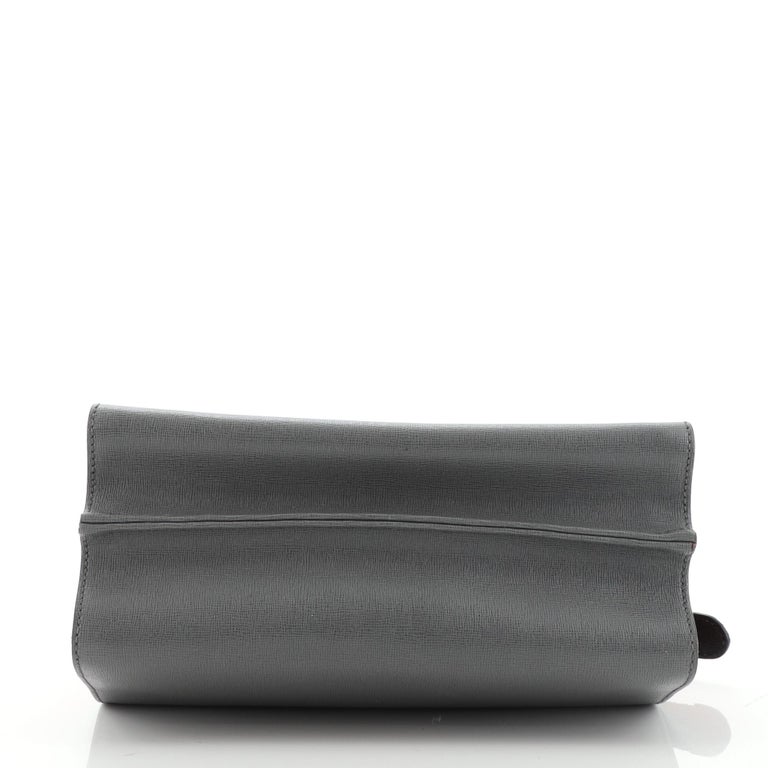 Fendi Tricolor Demi Jour Satchel Leather For Sale at 1stDibs