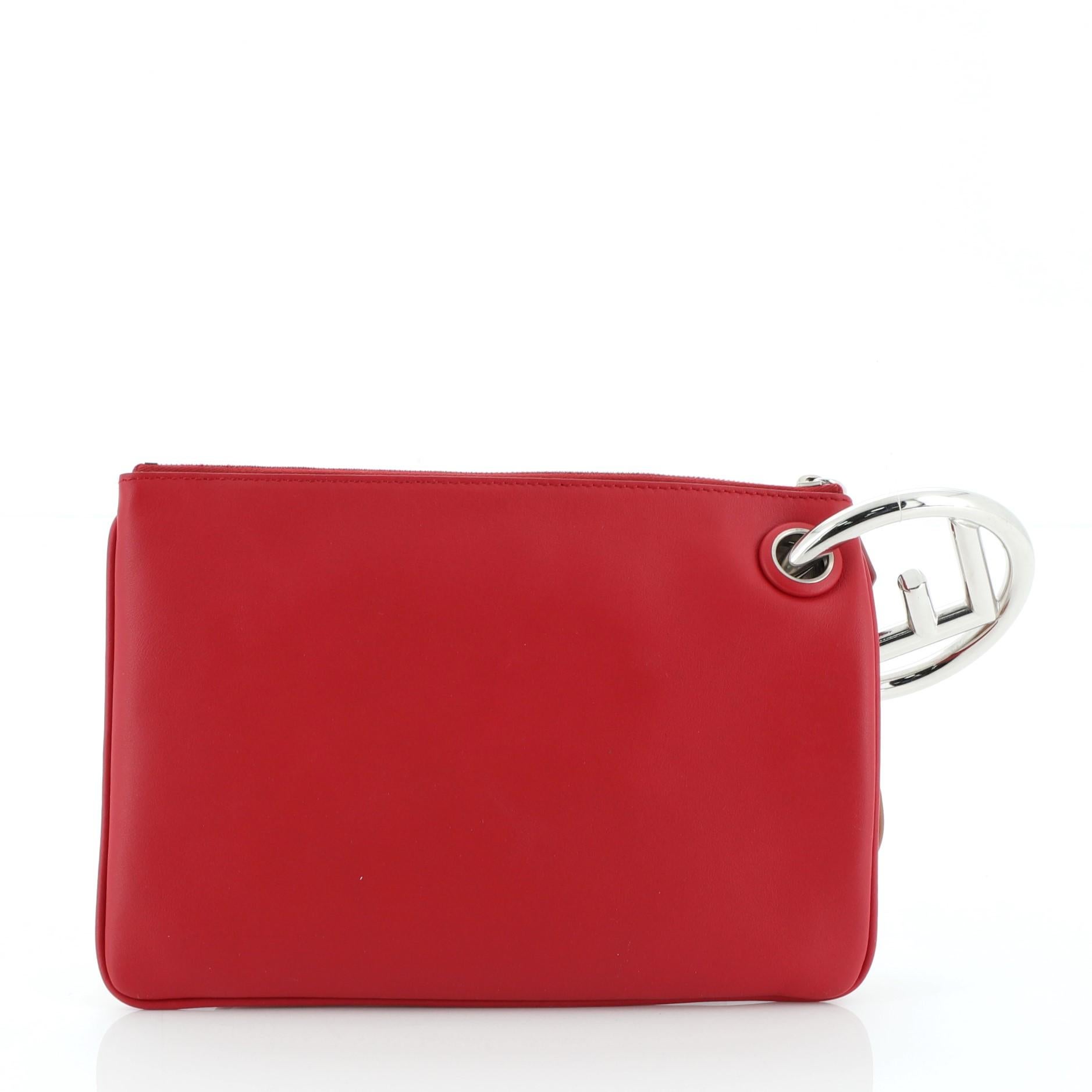 Fendi Triplette Pouch Set Calfskin at 1stDibs