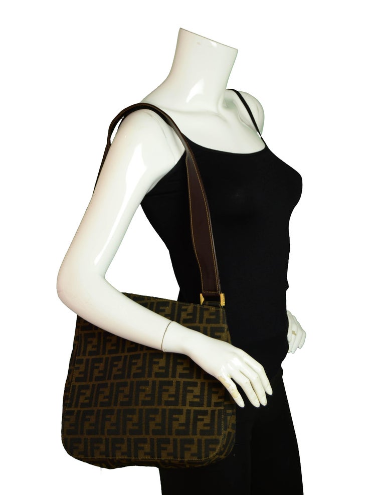 Vintage Fendi Monogram Shoulder Bags For Sale | semashow.com