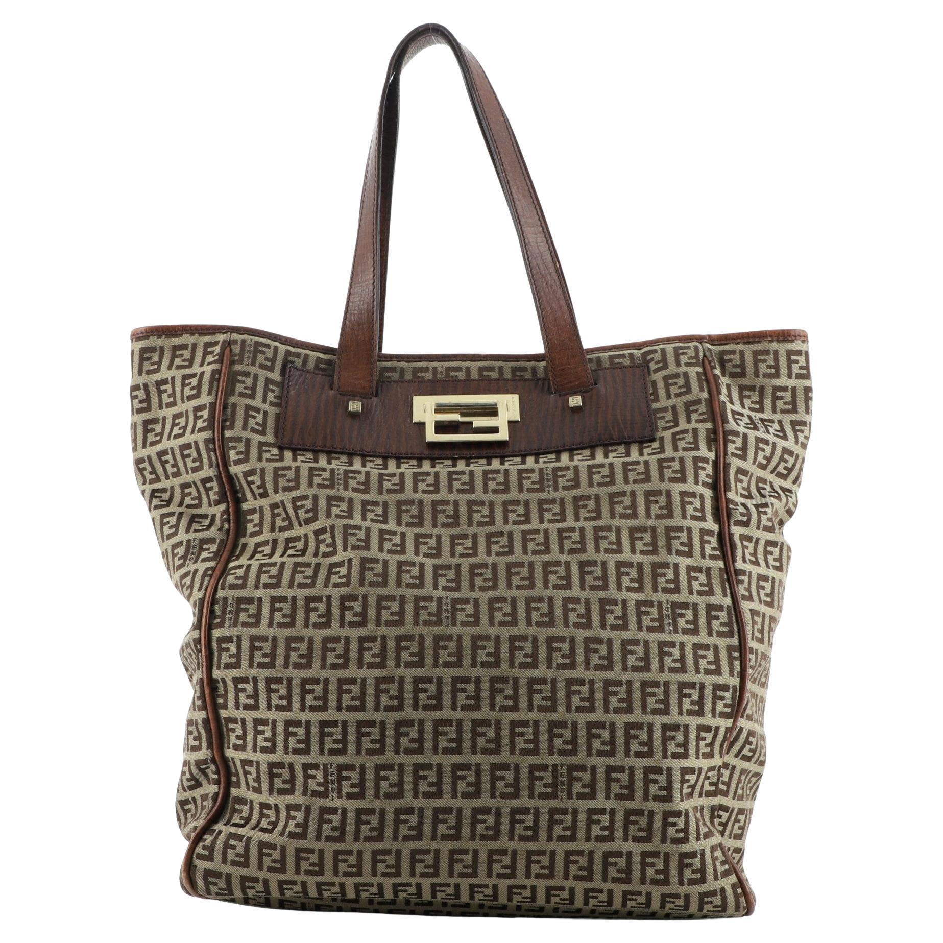 Fendi Color Block 2Jours Handbag Leather Medium at 1stDibs