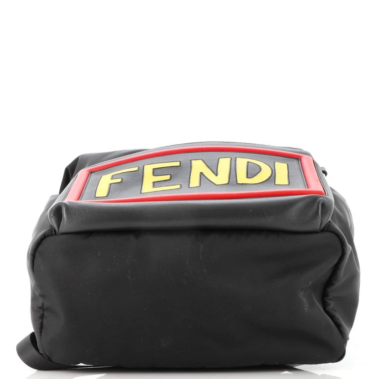 Fendi Vocabulary Backpack Nylon For Sale at 1stDibs