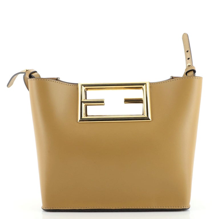 Fendi Way Tote Leather Small at 1stDibs