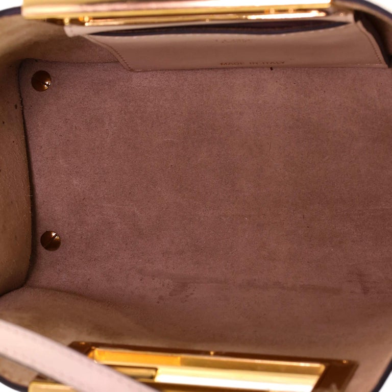 Fendi Way Tote Leather Small For Sale at 1stDibs
