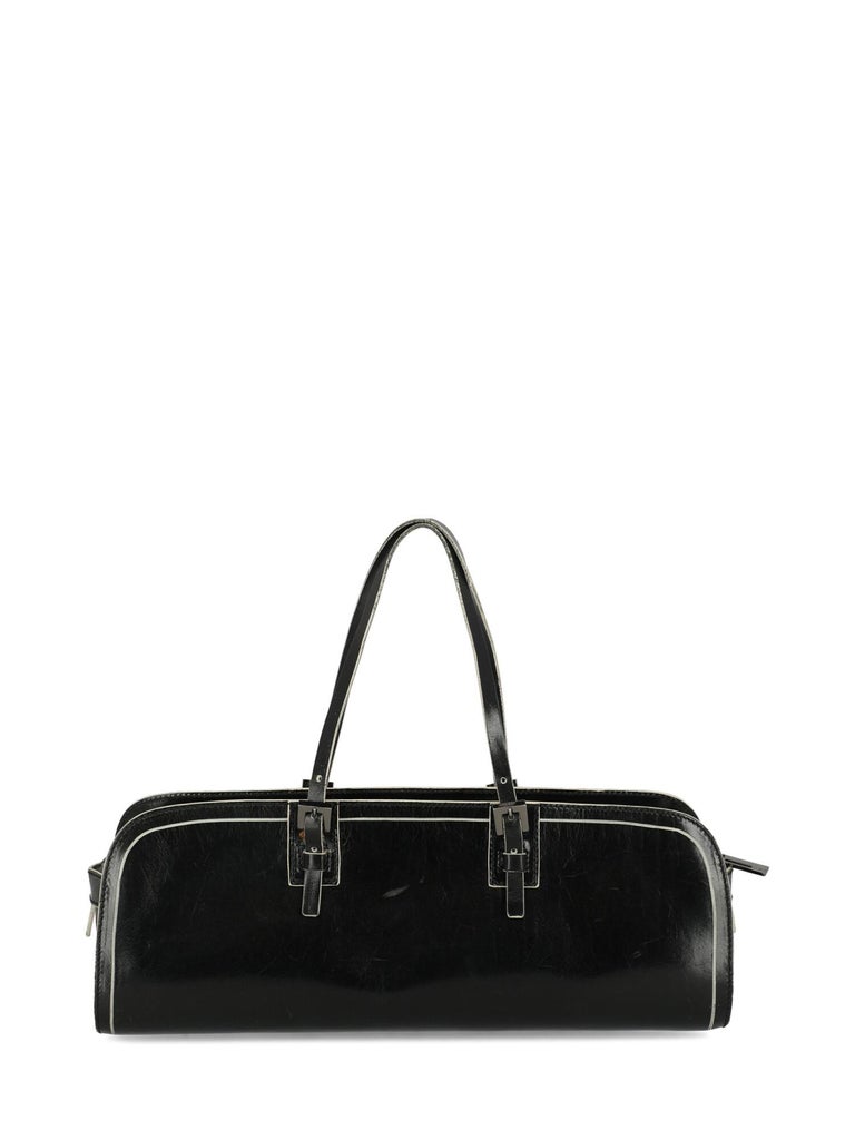 Fendi Woman Shoulder bag Black Leather at 1stDibs