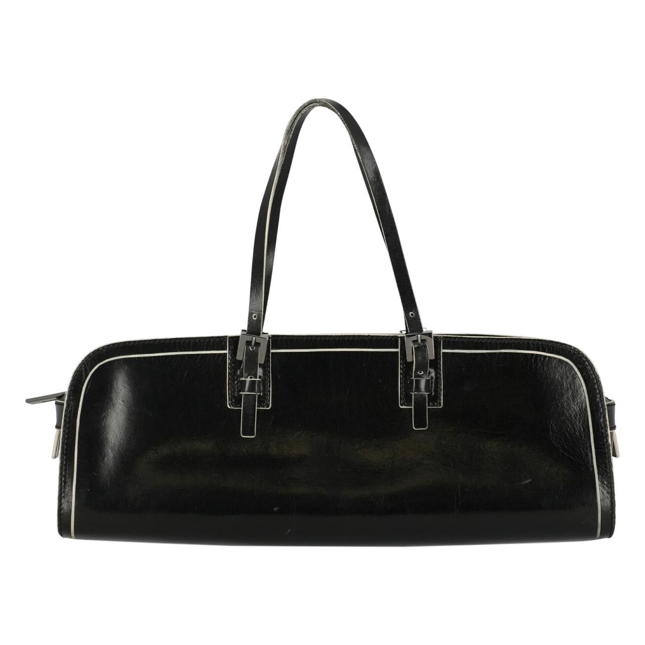 Fendi Woman Shoulder bag Black Leather at 1stDibs