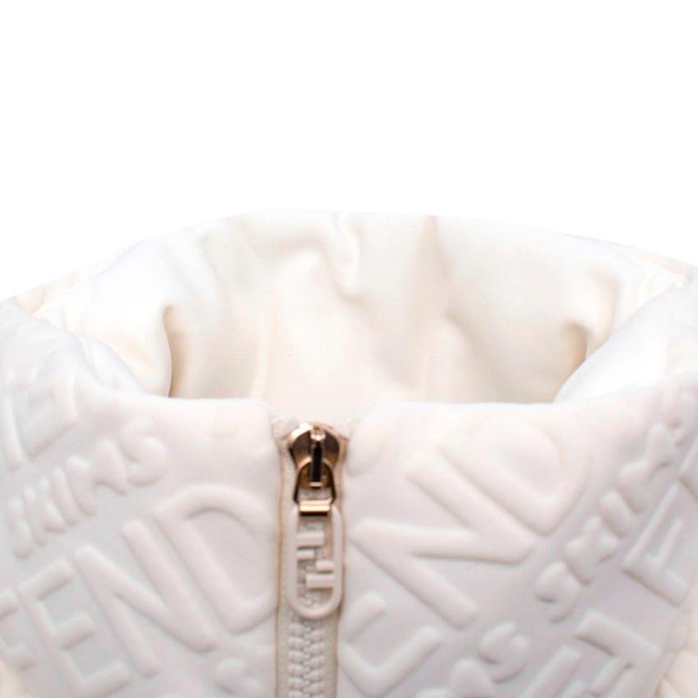 Fendi x Skims White Down Puffer Jacket For Sale at 1stDibs | fendi x ...