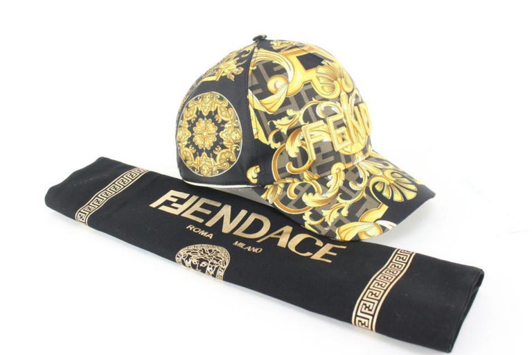 Fendi x Versace 57cm Fendace Baseball Cap Hat 92v516s For Sale at ...