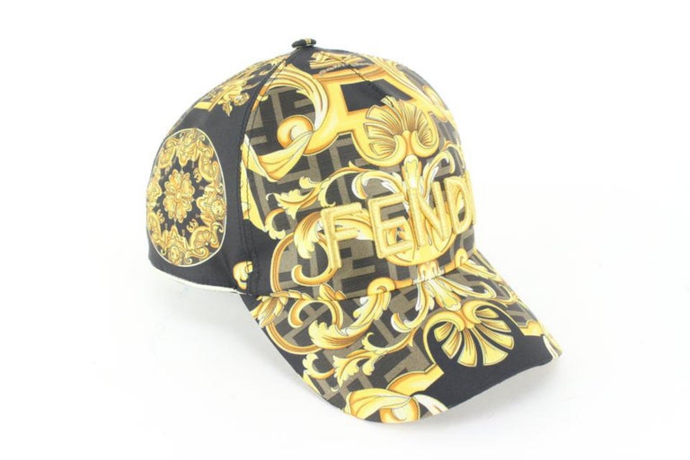 Fendi x Versace 57cm Fendace Baseball Cap Hat 92v516s For Sale at ...