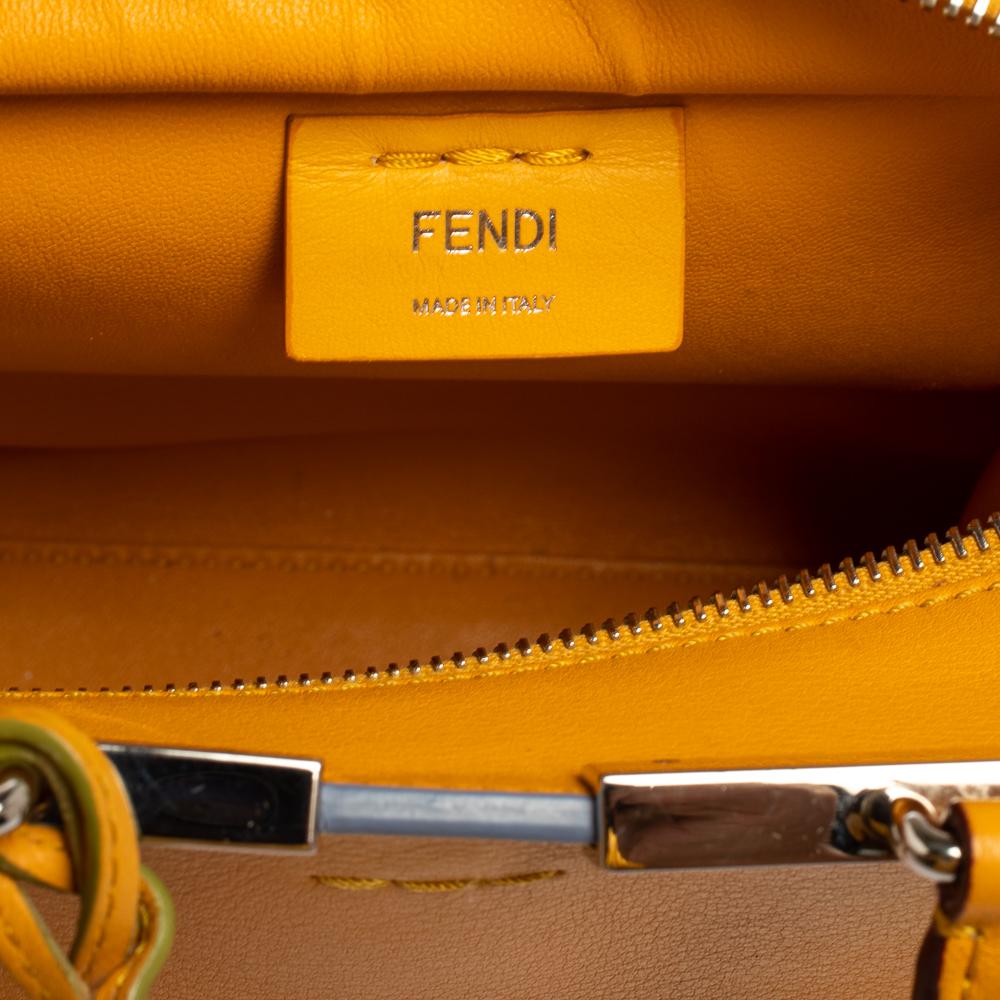 Fendi Yellow Leather Mini 3Jours Tote at 1stDibs | fendi 3jours bag ...