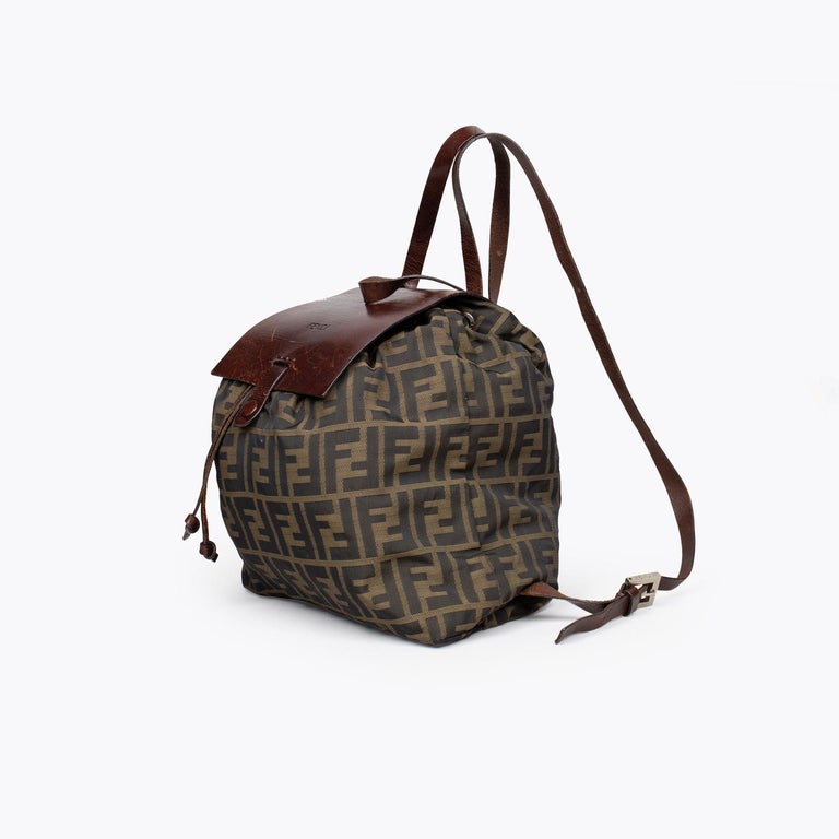 Fendi Zucca FF Backpack For Sale at 1stDibs | fendi zucca backpack