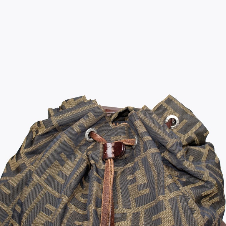 Fendi Zucca FF Backpack For Sale at 1stDibs | fendi zucca backpack